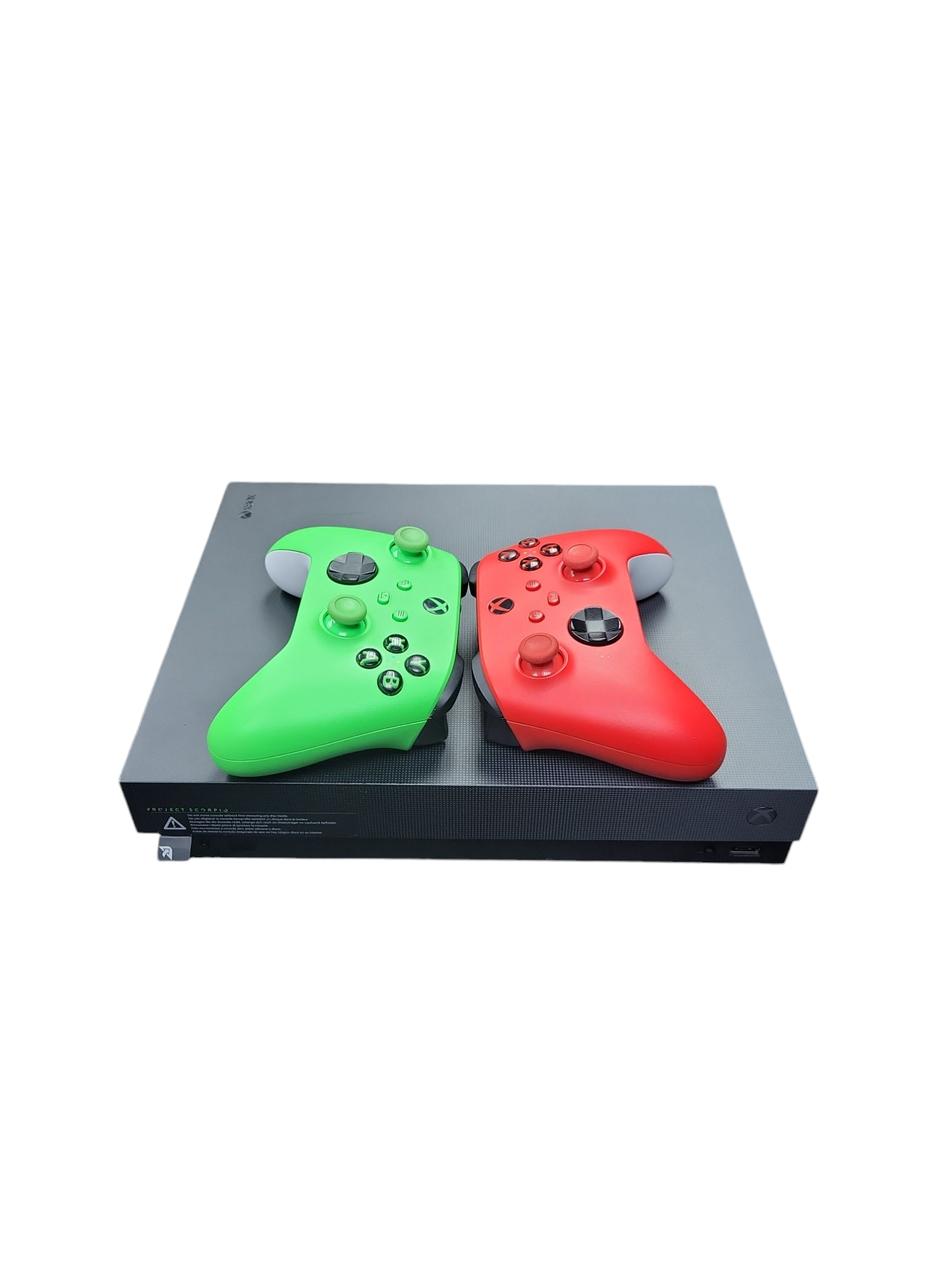 Pre-owned Xbox One X 1TB Project Scorpio with 2 Controllers (SALE) - Own4Less